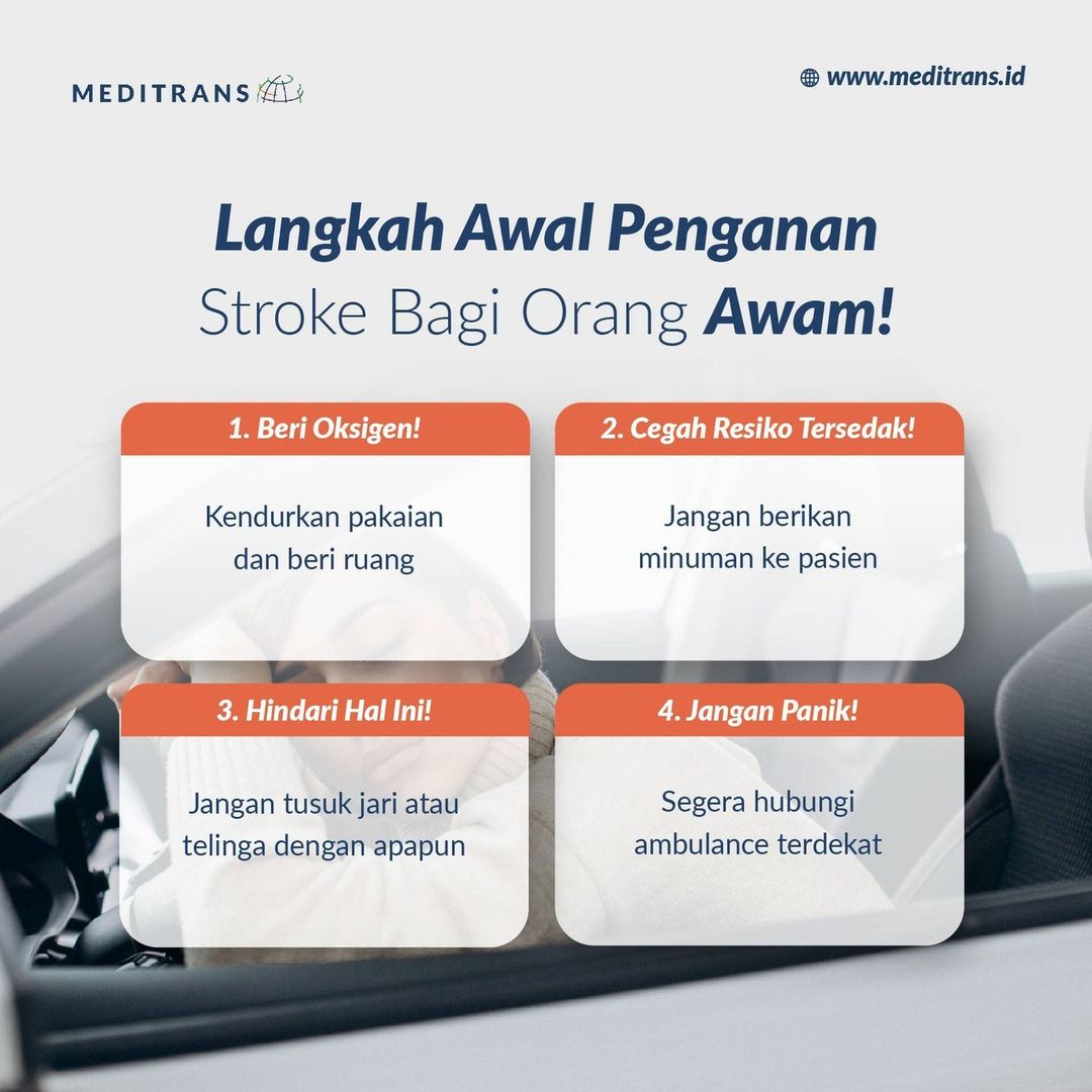Langkah Awal Penanganan Stroke Bagi Orang Awam! - Selaras Technology Indonesia